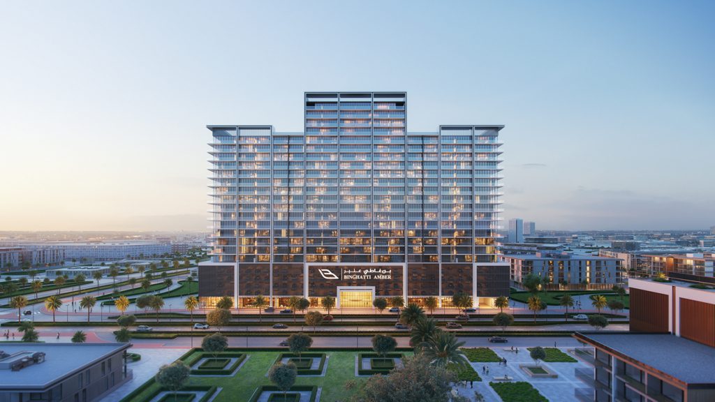 Binghatti Amberhall | Stars and Sands Properties